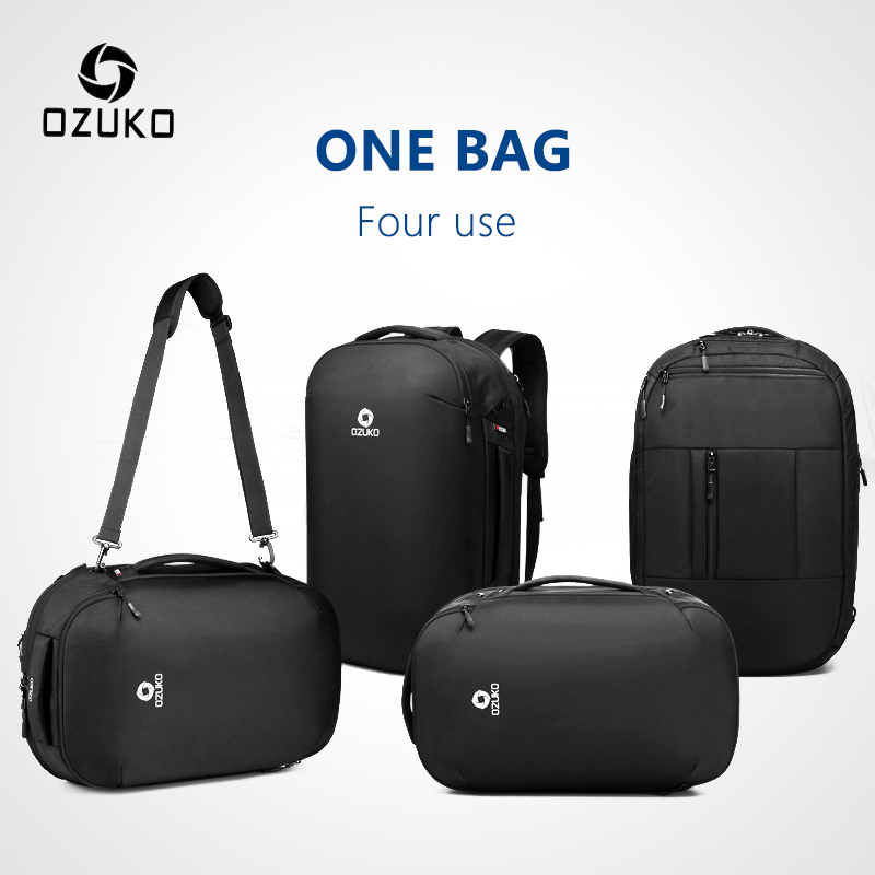 Ozuko 9216 New Shoe Bags Travel Logo Lightweight Backpack Men Water ...
